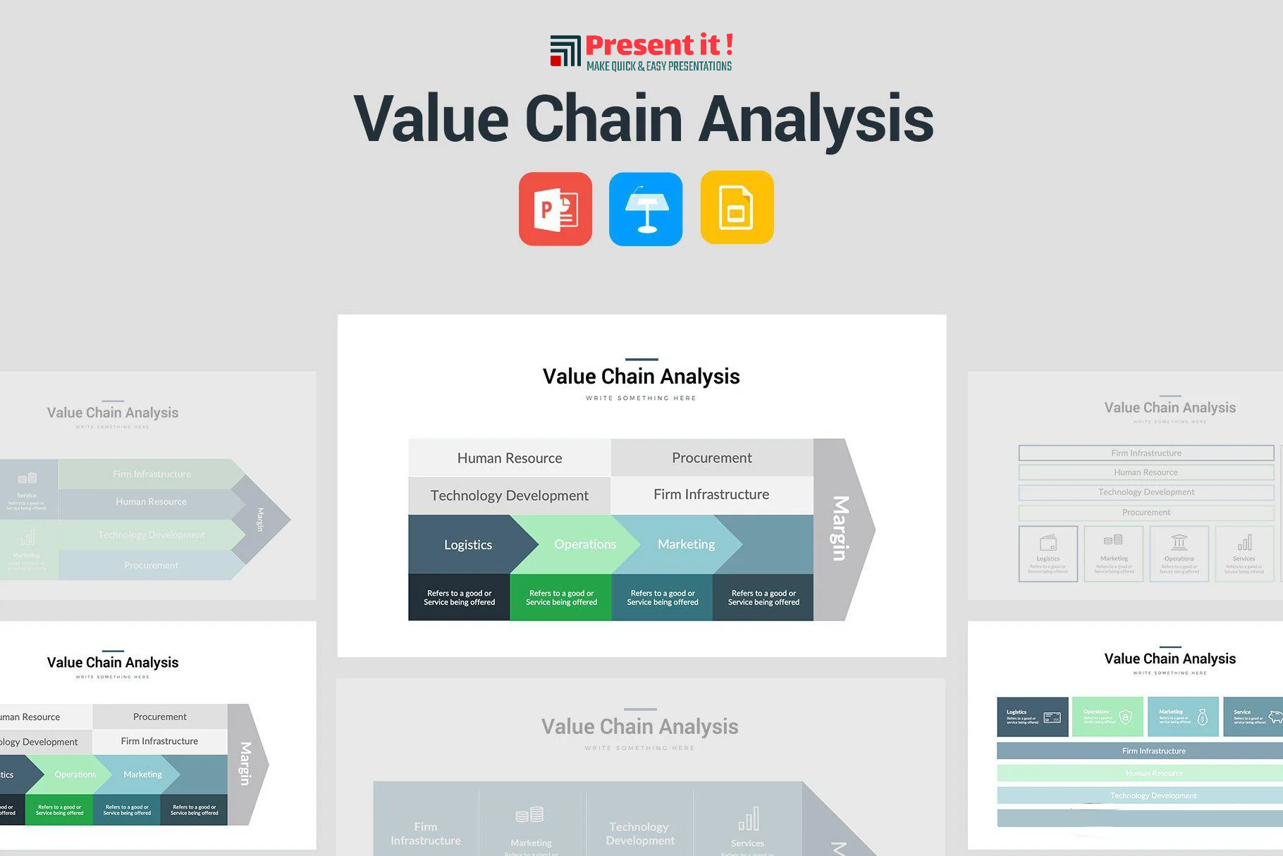Value Chain Infographics | Premium Templates For $4.99 – Presentit.io