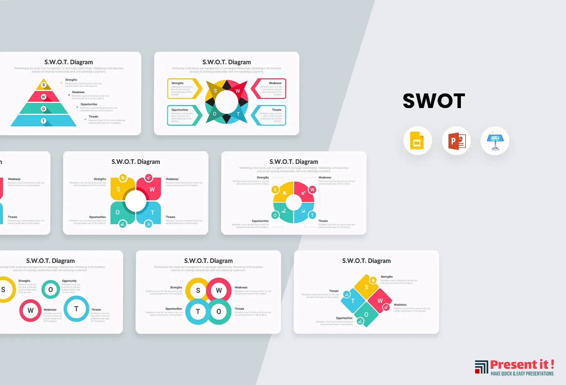 SWOT Analysis Infographics For $4.99 – Presentit.io